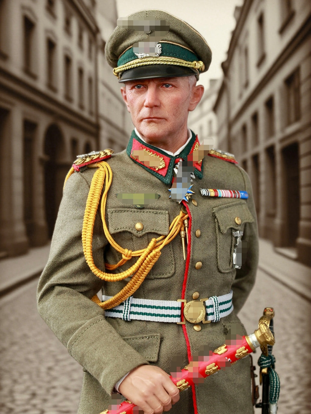 1/6 3R GM656 Fedor von Bock WWII German Generalfeldmarschall — GIANTOY ...