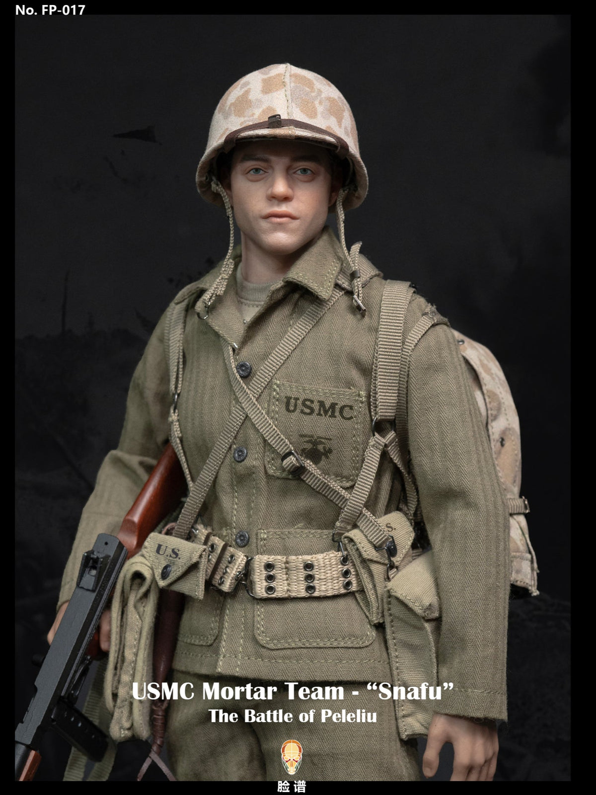 1/6 Facepool FP017 SMC Mortar Team - Snafu Action Figure — GIANTOY ...