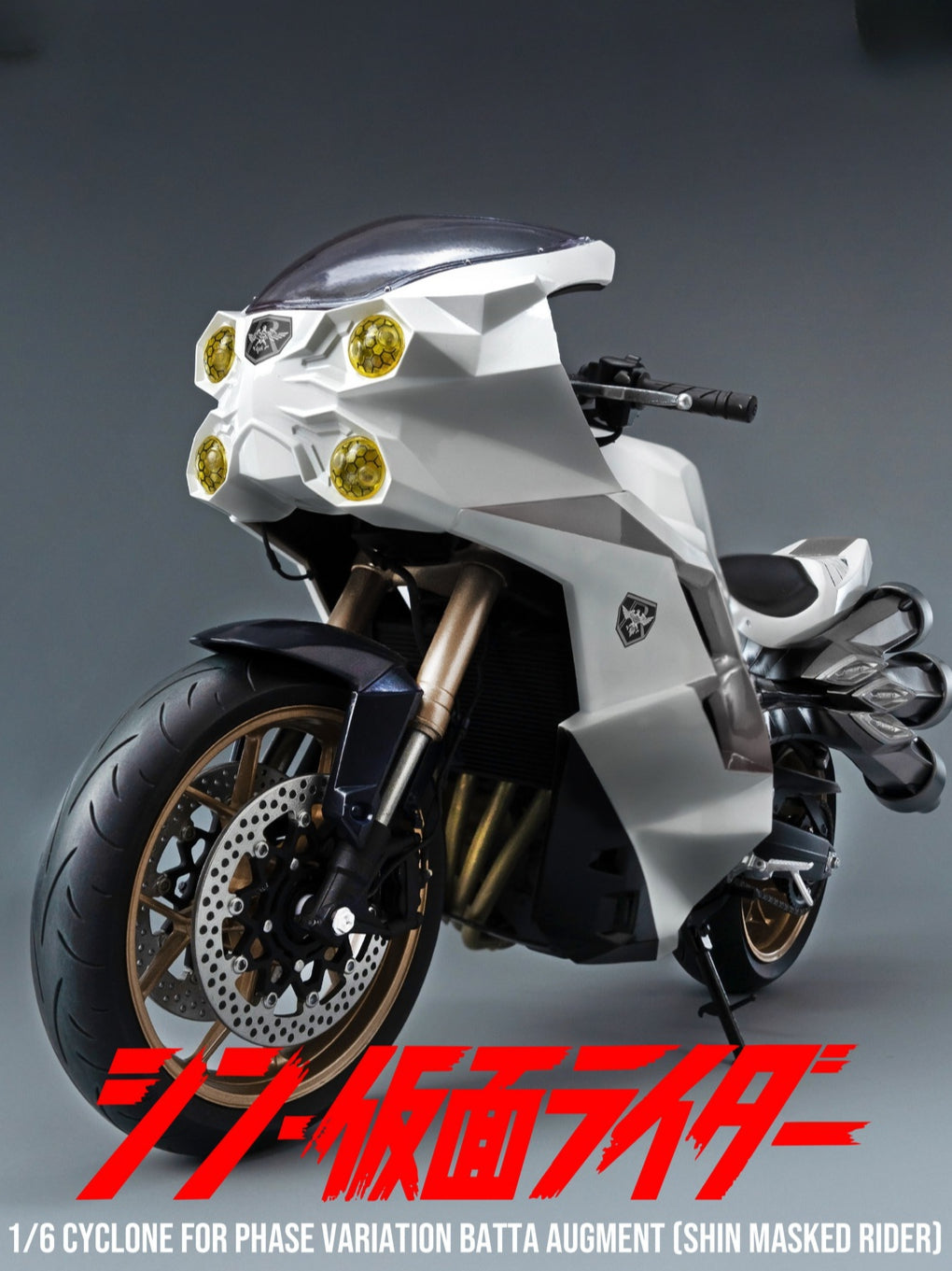 1/6 ThreeZero 3Z0679 Shin Masked Rider Motorcycle — GIANTOY action figures